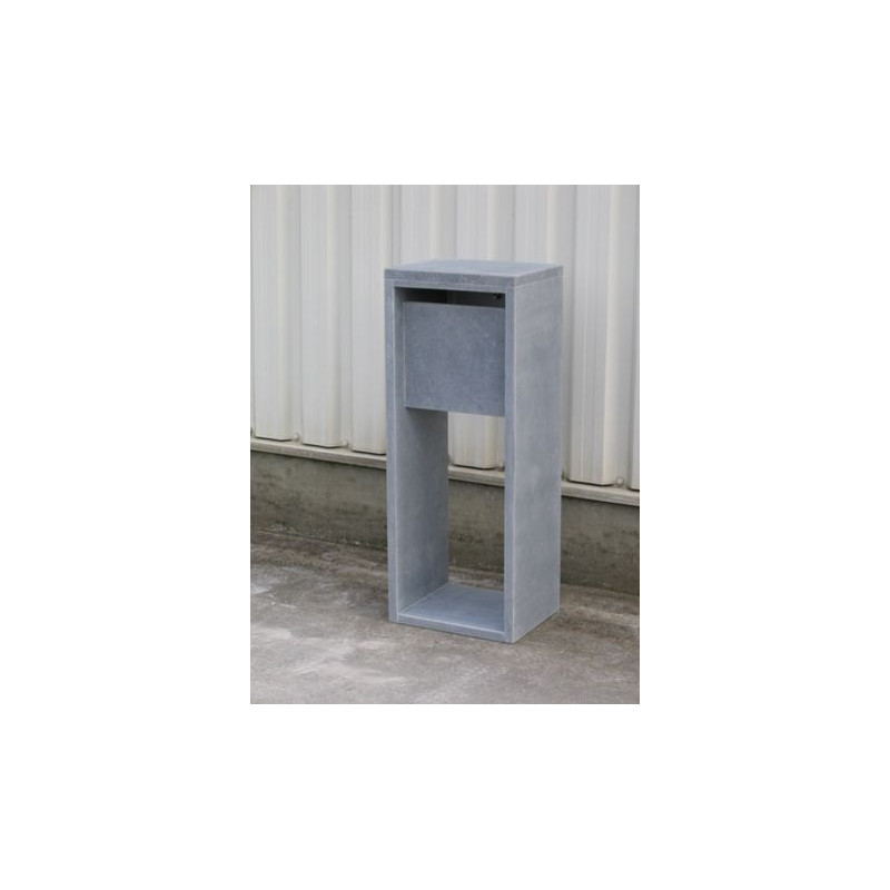 Buzones de piedra azul belga - Madrid Moderno