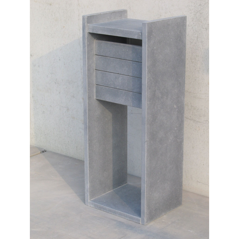 Belgische blauwstenen brievenbussen - Madrid Stripe