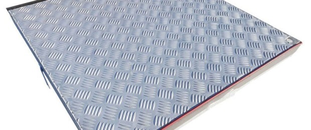 Galvanized steel hatch